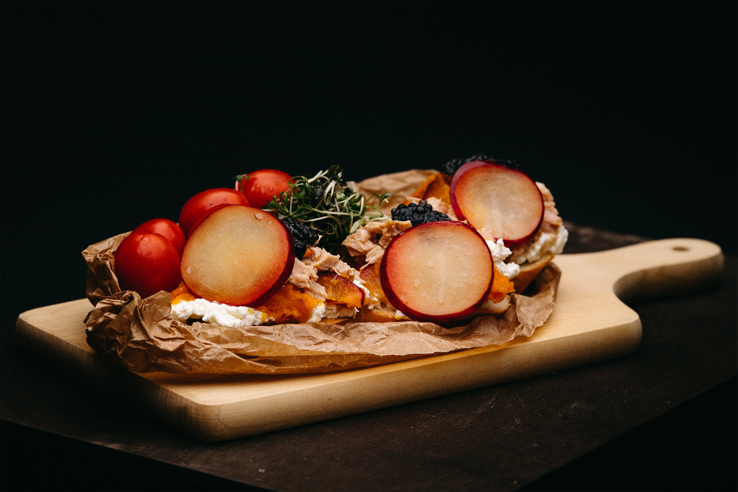 Bruschetta with Tuna and Roasted Pumpkin Recipe - Brīvais Vilnis